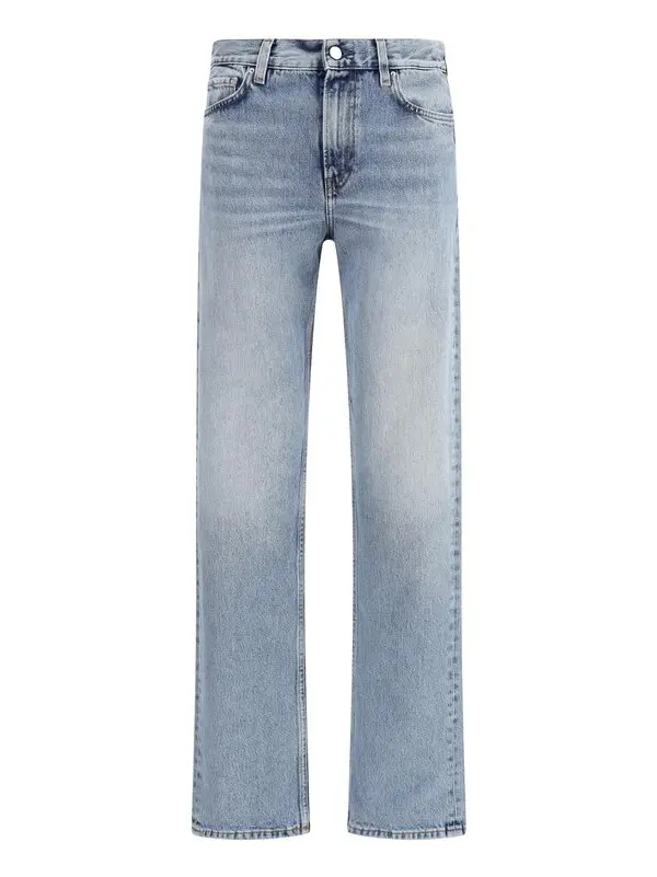 TOTEME Cotton Denim Jeans - Blue