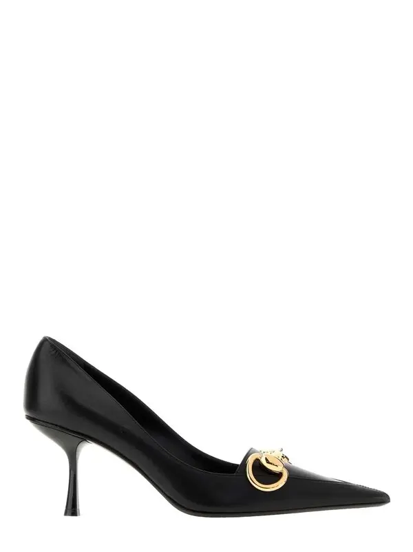 Gucci Leather Boulevard Pumps - Black