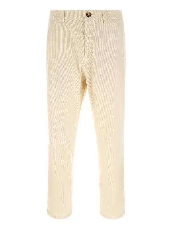 Brunello Cucinelli Corduroy Pants - Cream