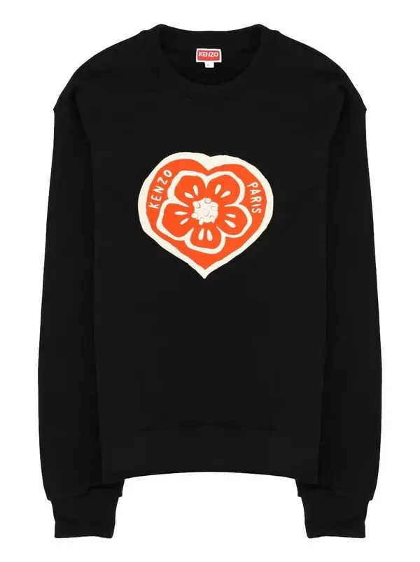 Kenzo Boke Heart Sweatshirt - Black