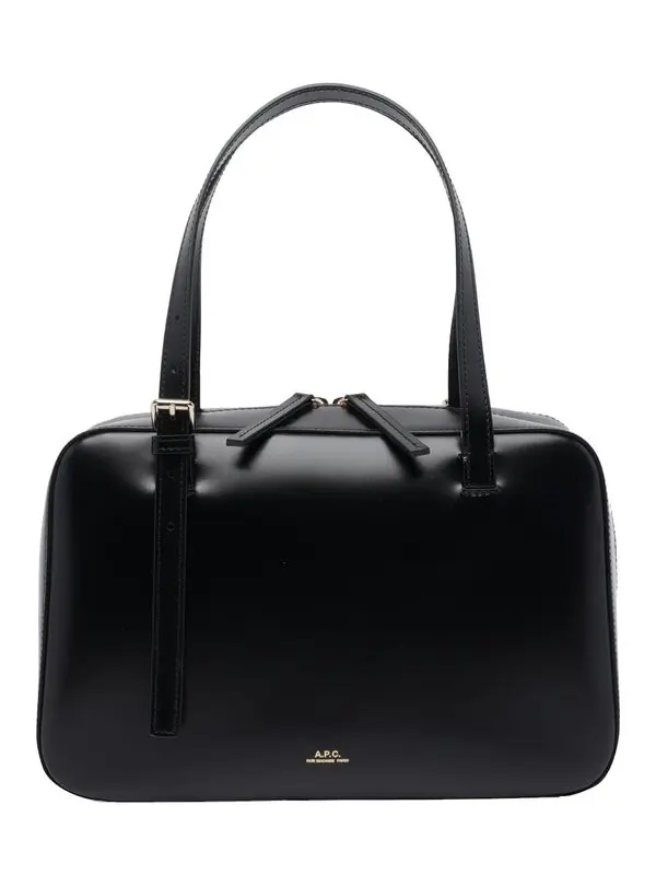 A.p.c. Virginie Box Bag - Black