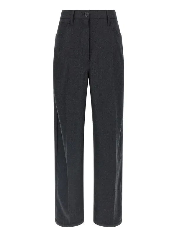 Prada Flannel Pants - Gray
