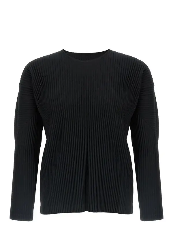 Issey Miyake Basics' T-shirt - Black