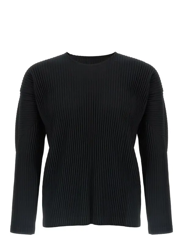 Issey Miyake Basics' T-shirt - Black