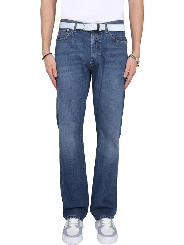 Alexander McQueen Five Pocket Jeans - Blue
