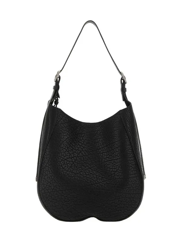 Burberry Leather Shoulder Bag - Black