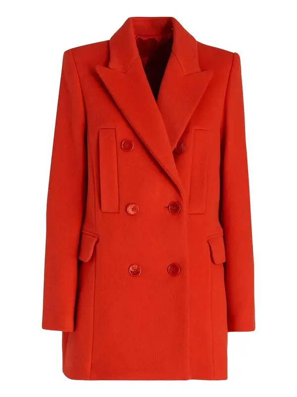 Isabel Marant Étoile Tailored Double Breasted Coat - Multicolor