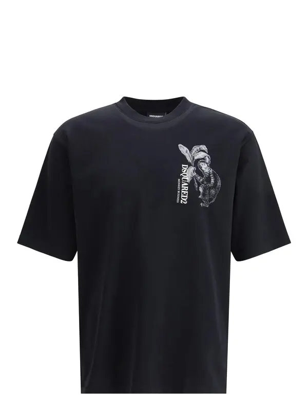 Dsquared2 Monkey Business T-shirt - Black