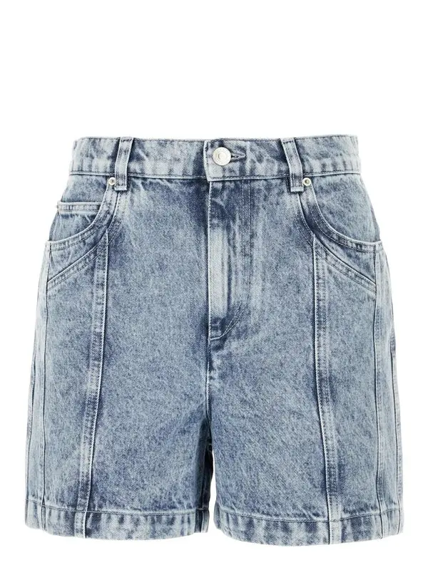 Isabel Marant Étoile Denim Shorts - Multicolor