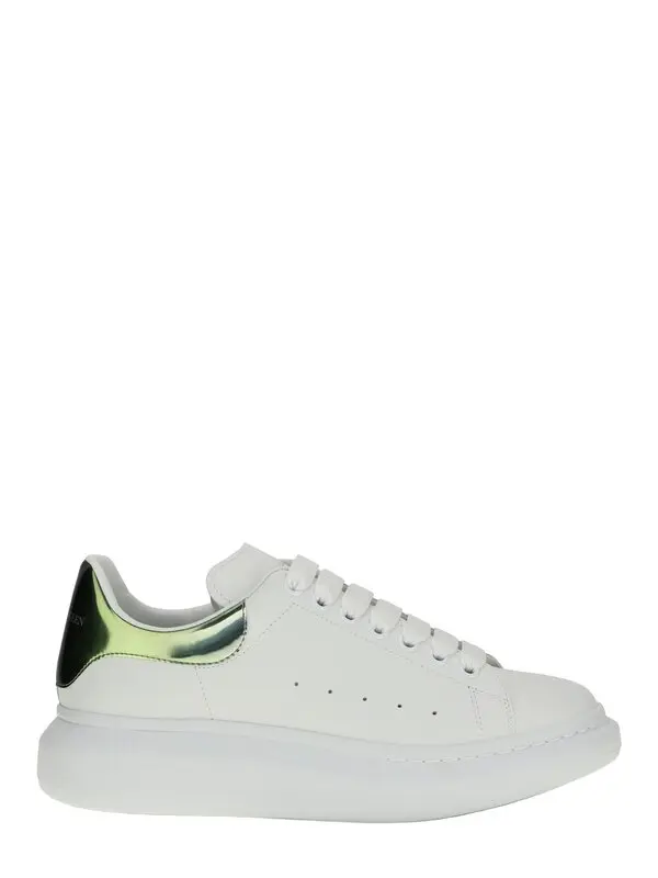 Alexander McQueen Leather Sneakers - White