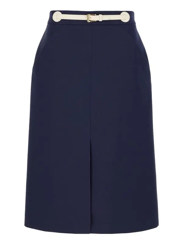 Valentino Garavani Belted Skirt - Multicolor