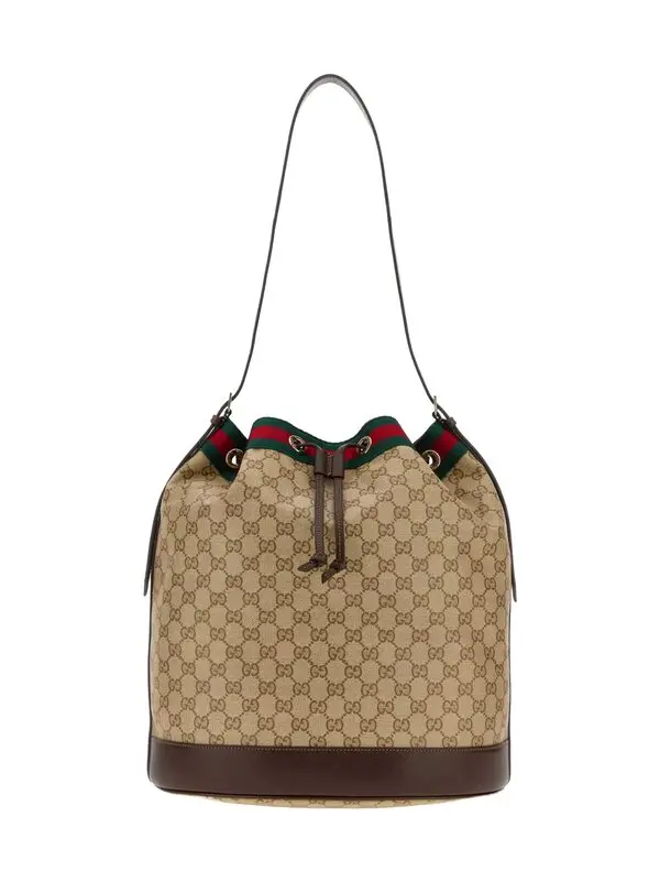 Gucci Gg Canvas Bucket Bag - Multicolor