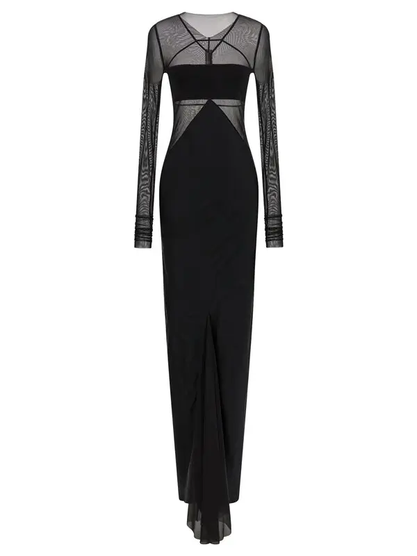 Rick Owens Combo Dress - Black