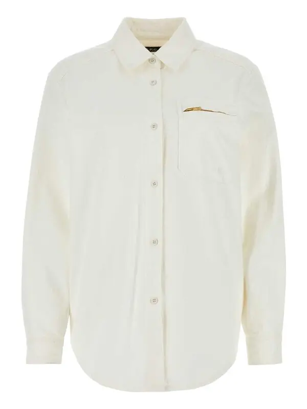 A.p.c. Denim Tina Shirt - Blue