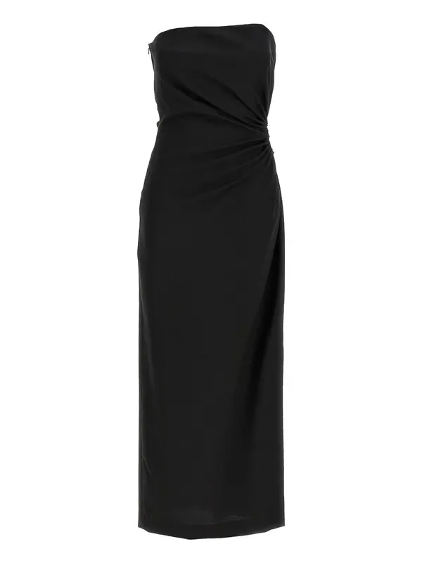 Max Mara Silva Long Dress - Black