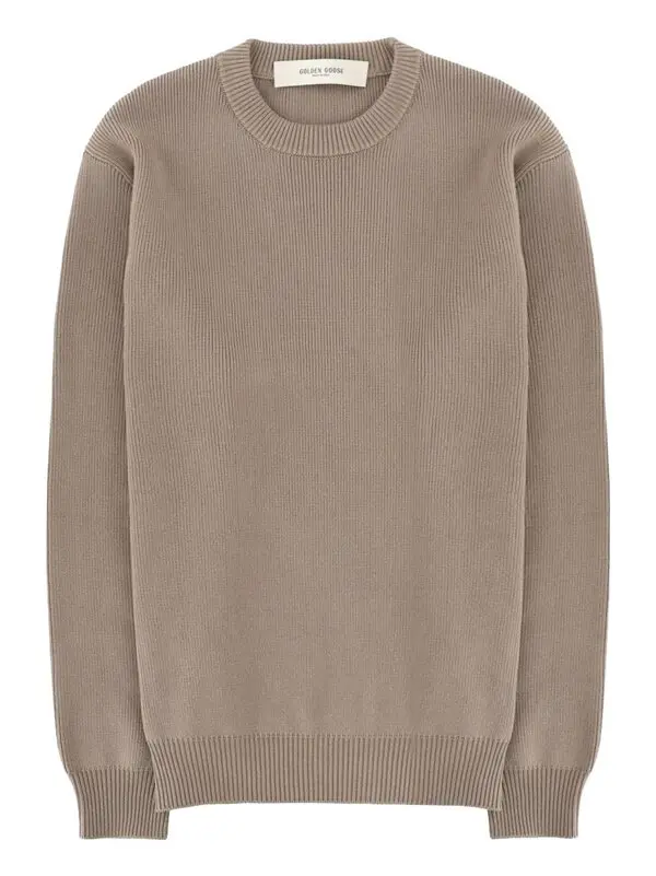 GOLDEN GOOSE Cotton Jersey Sweater - Green