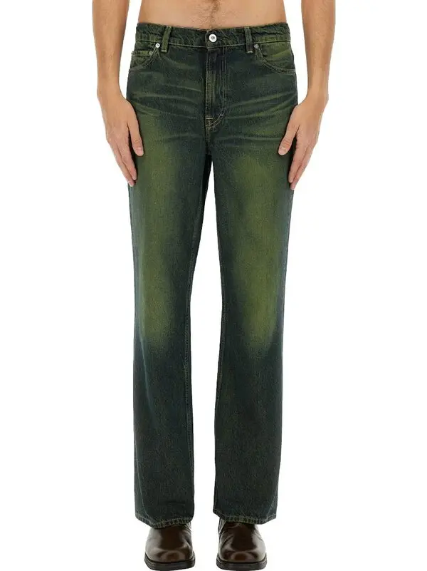 Our Legacy Straight Leg Jeans - Green