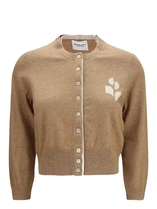 Isabel Marant Étoile Lona Cardigan - Cream