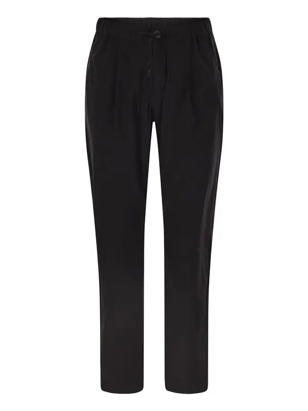 Herno Stretch Nylon Trousers - Black