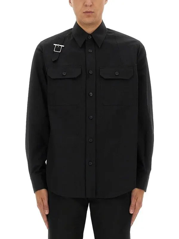 Alexander McQueen Jacket-shirt Harness - Black