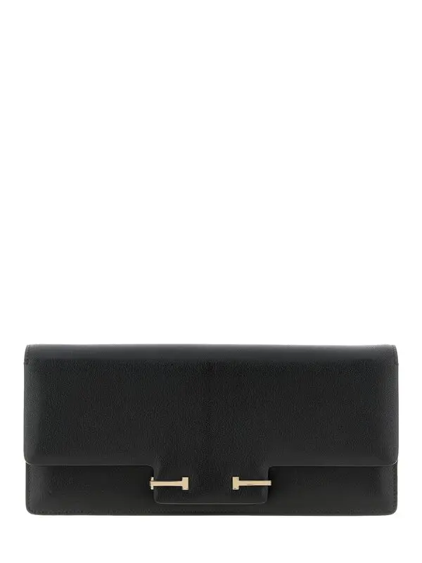 TOM FORD Supple Grain Shoulder Bag - Black