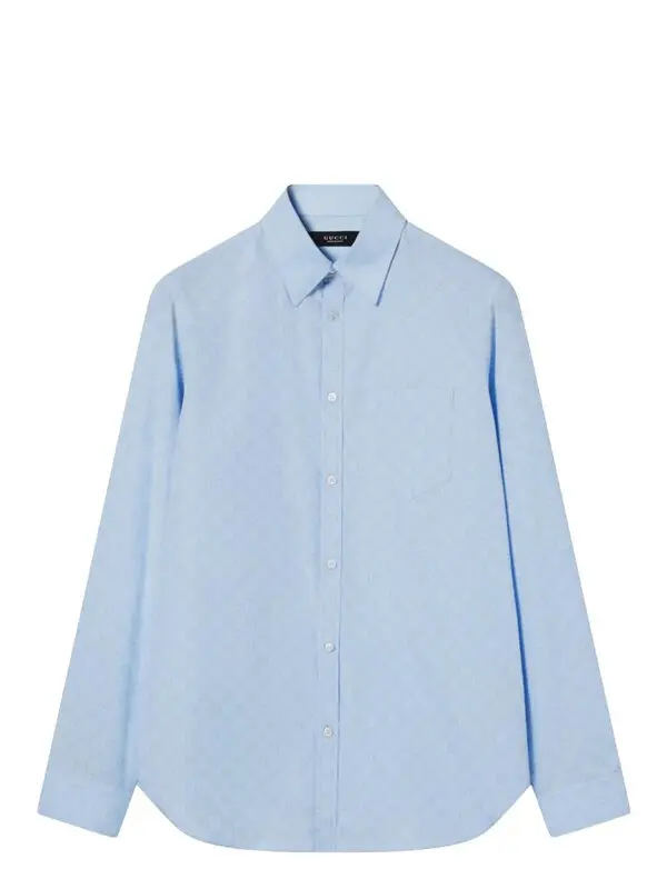 Gucci Cotton Gg Shirt - Multicolor