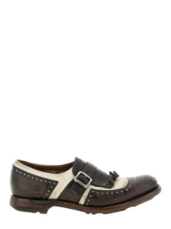 Church's Shanghai Monk Strap Shoes - Brown