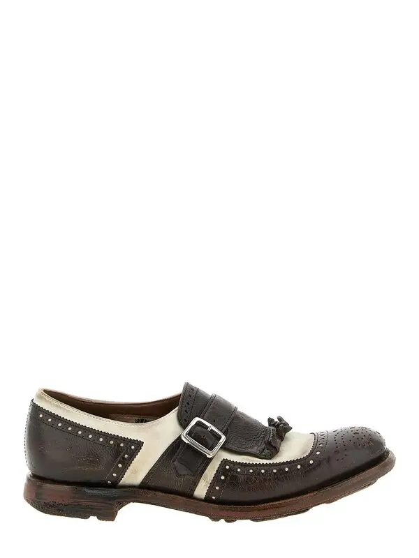 Church's Shanghai Monk Strap Shoes - Brown