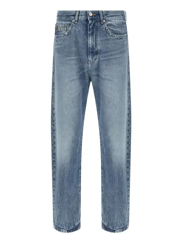 Versace Studded Jeans - Blue