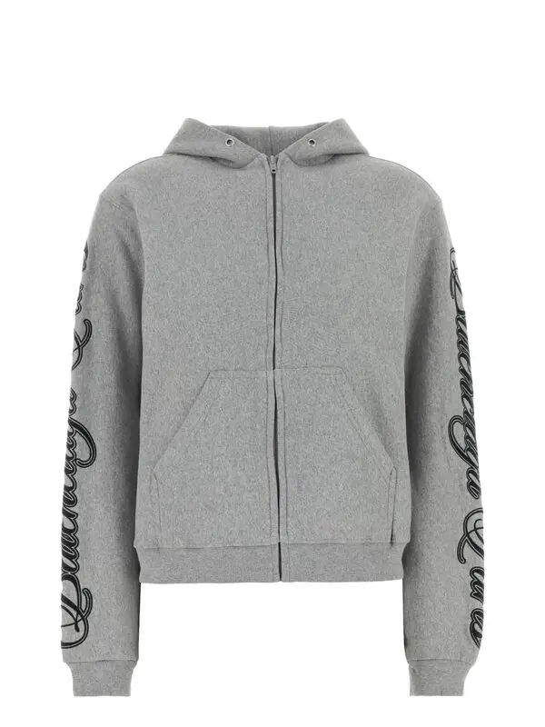 Balenciaga Cotton Sweatshirt - Gray