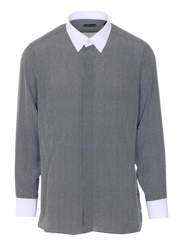 TOM FORD Graphic Shirt - Black