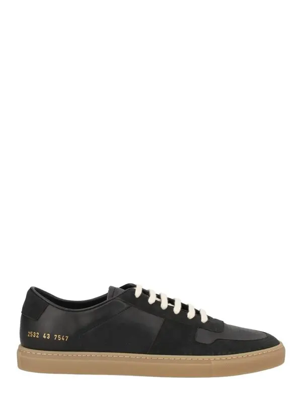 COMMON PROJECTS Leather Bball Sneaker - Black