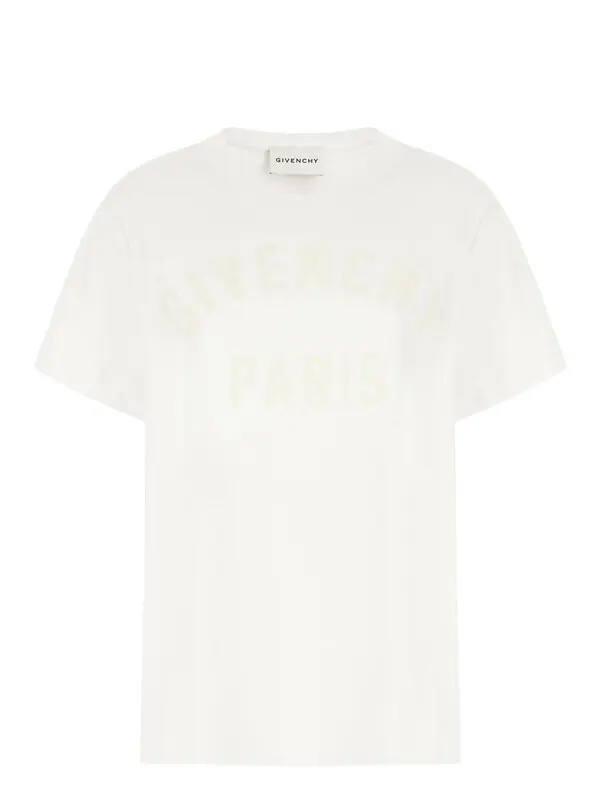 Givenchy Logo Applique T-shirt - Multicolor