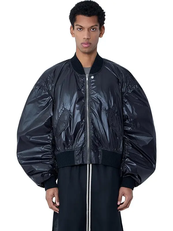 Rick Owens Oversized Bomber Jacket - Black