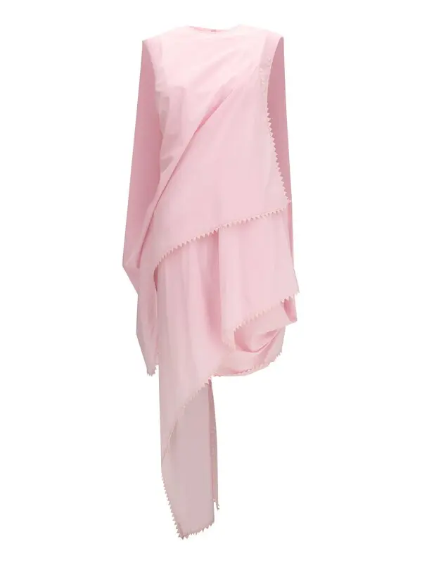 Jacquemus Traversin Layered Dress - Pink