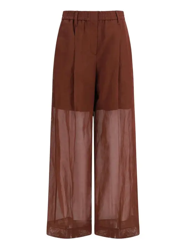 Brunello Cucinelli Sartorial Track Pants - Brown