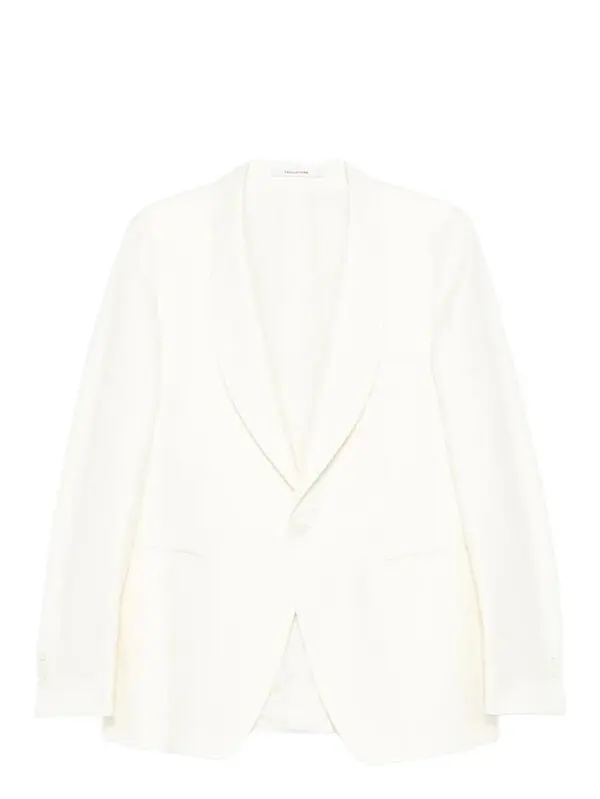 Tagliatore Single-breasted Tailored Blazer - Cream