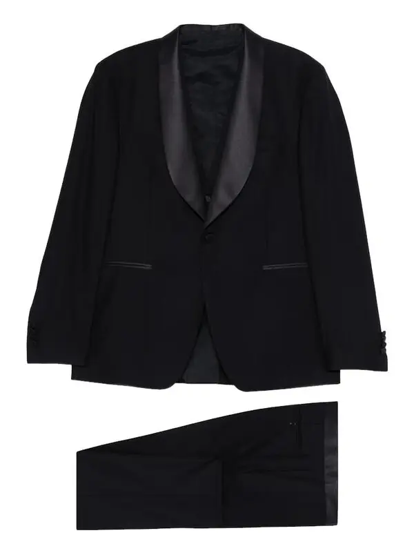 Tagliatore Suits Single Breasted Suits - Black