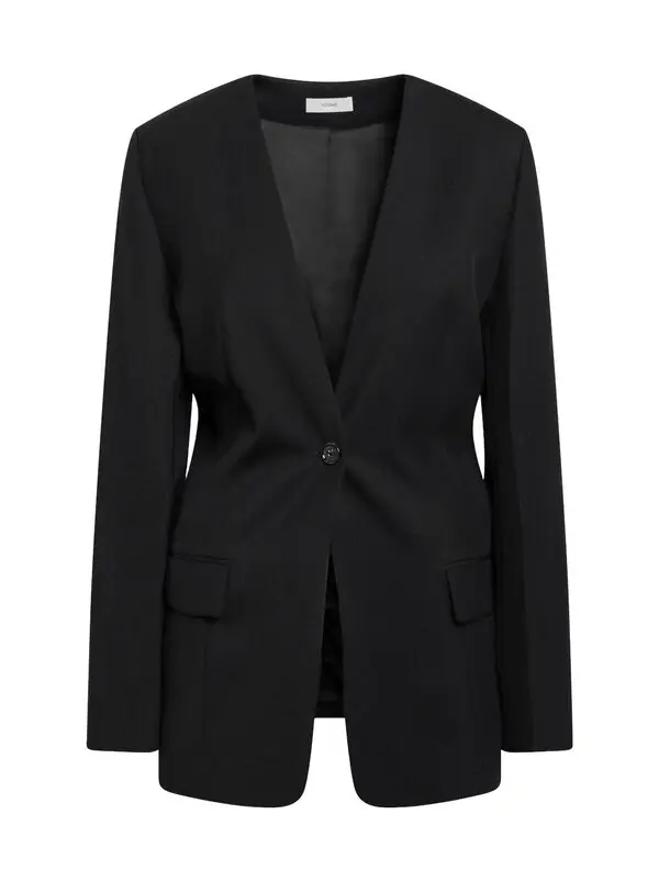 TOTEME Wool-blend Jacket - Black