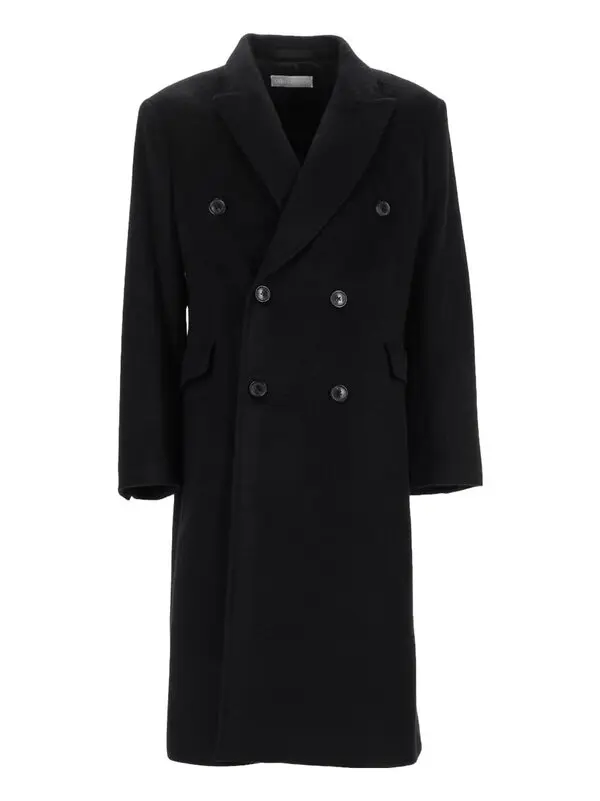 Our Legacy Double Breasted Whale Coat - Black