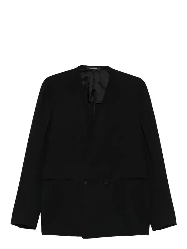 Tagliatore Double-breasted Tailored Blazer - Black