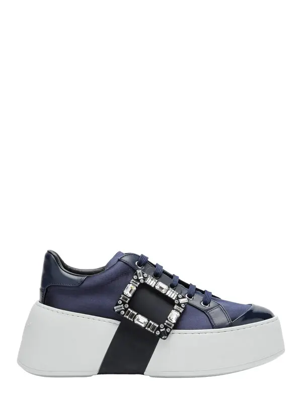 ROGER VIVIER Viv Skate Sneakers - Blue