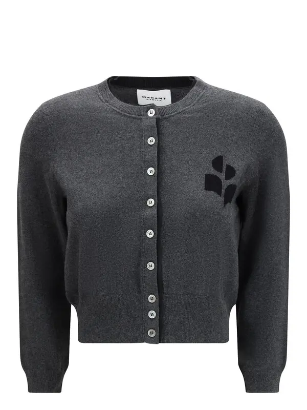 Isabel Marant Étoile Lona Cardigan - Gray