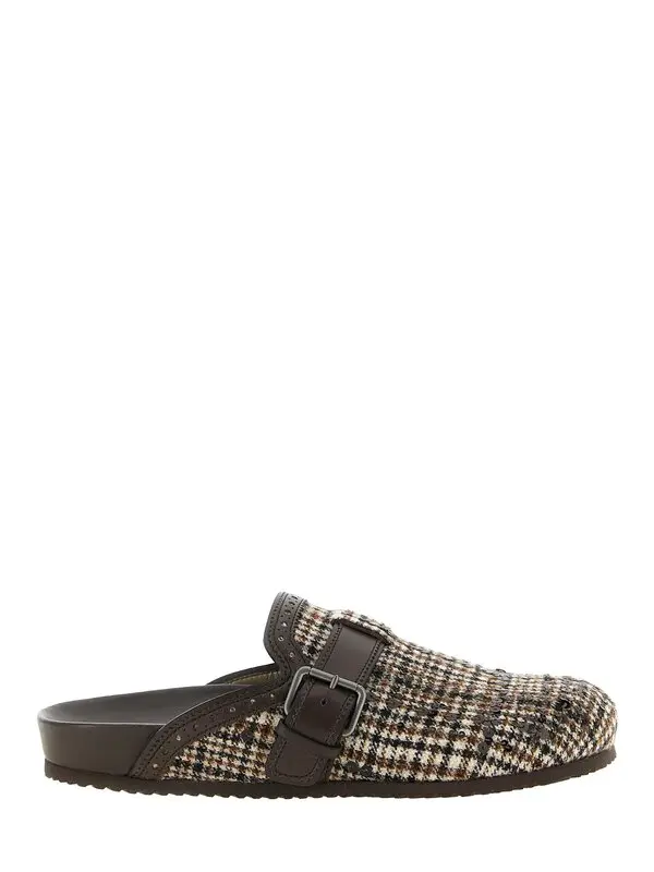 Brunello Cucinelli Dazzling' Sabots - Brown