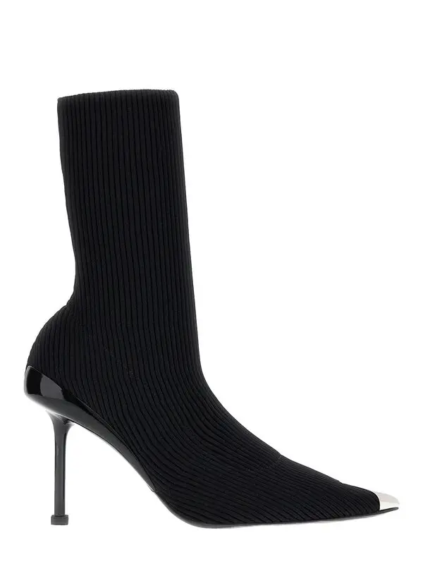 Alexander McQueen Stiletto Heel Sock Boots - Multicolor
