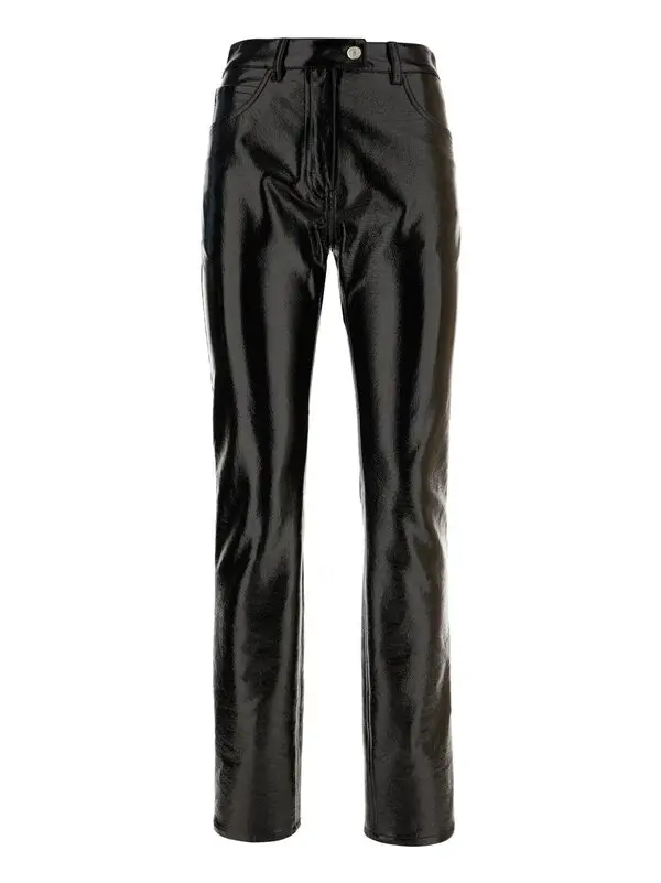 COURREGES Glossed Trousers - Multicolor