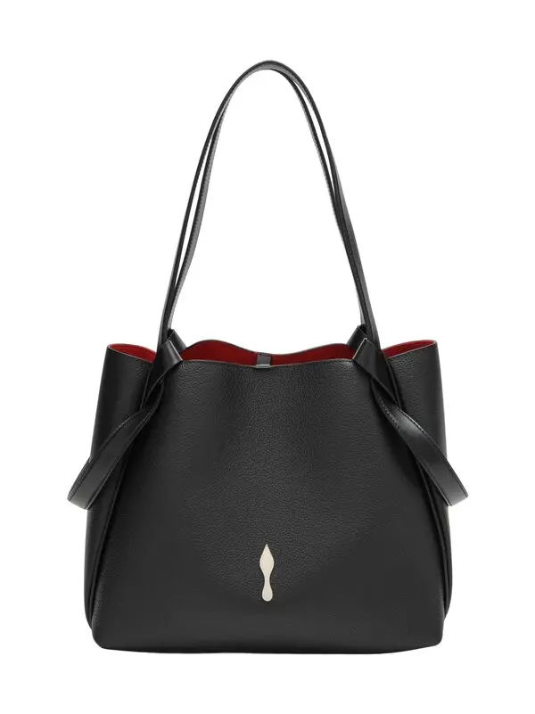 CHRISTIAN LOUBOUTIN Bettina Medium Shopping Bag - Black