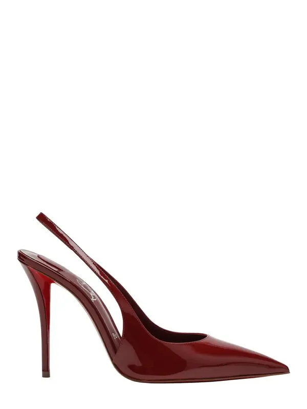CHRISTIAN LOUBOUTIN Miss Z Sling Empire - Red