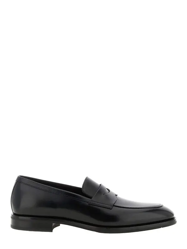 Santoni Gregor Loafers - Black
