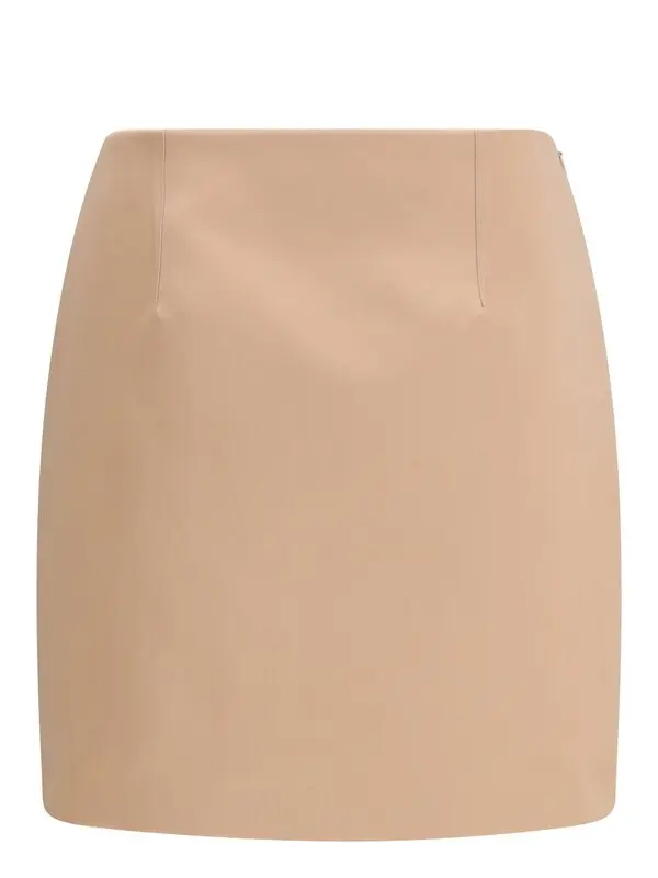 Chloé Satin Mini Skirt - Pink